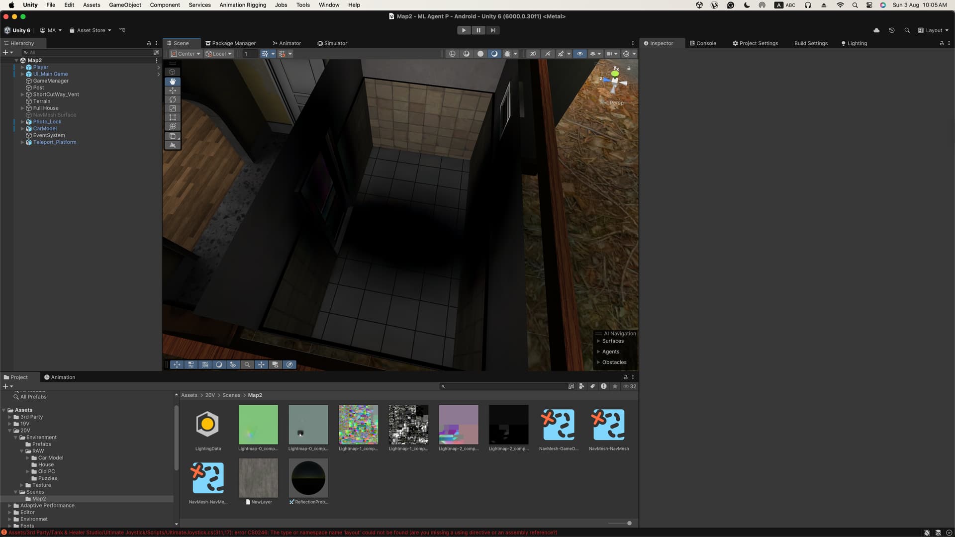 Unity Bake's light map gives some black spots - Unity Engine - Unity Discussions