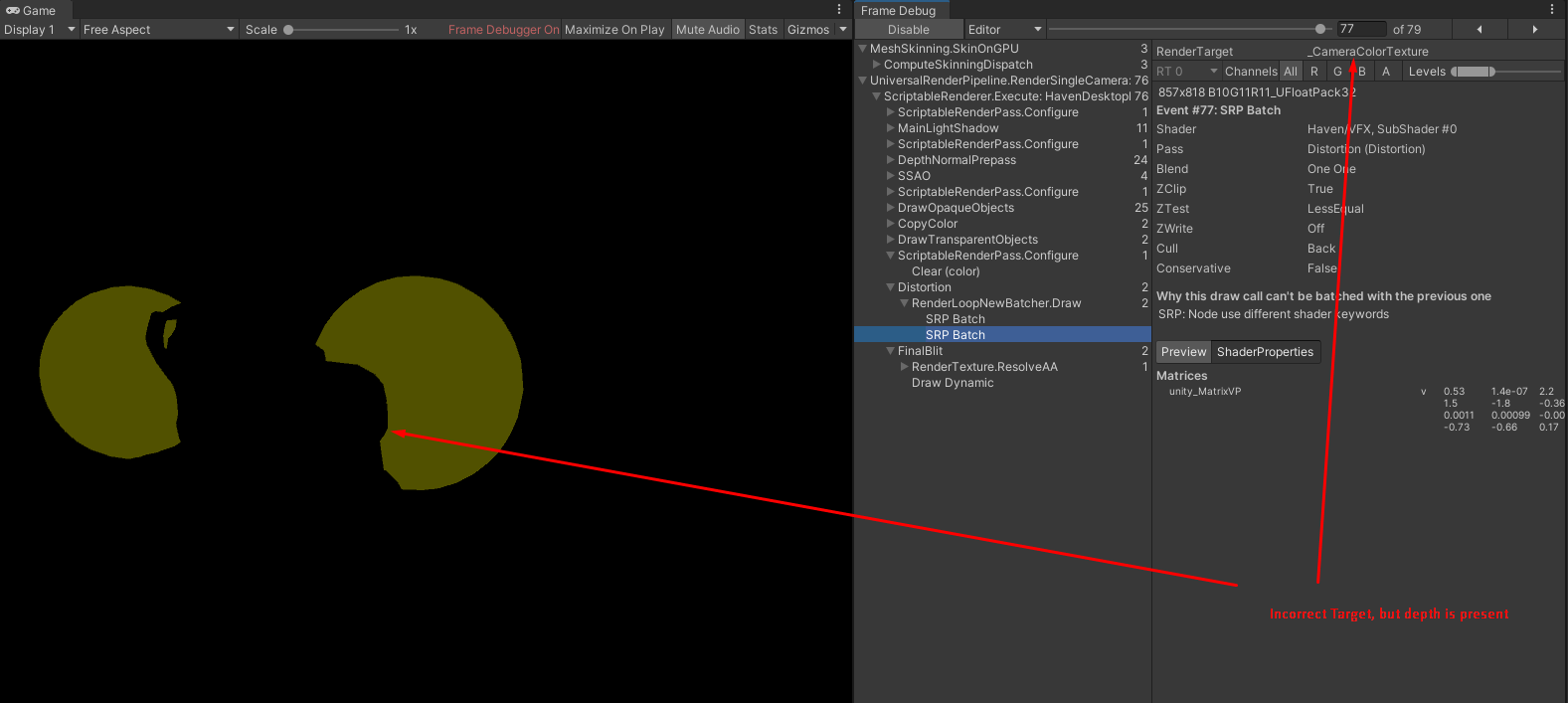 ScriptableRenderPass not changing render target - Unity Engine - Unity Discussions