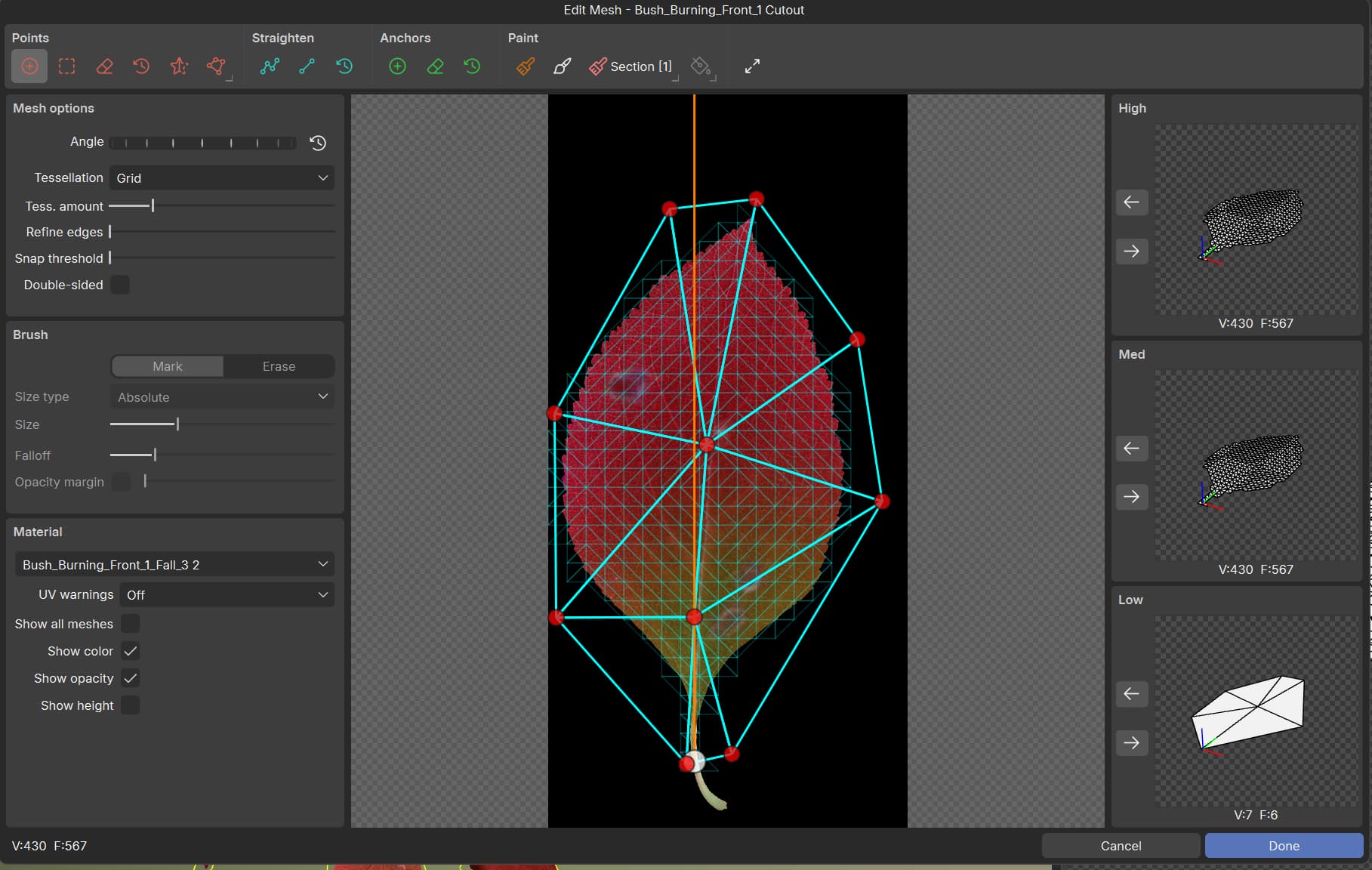 How to create the undulating effect of leaf edges - #7 by Mira-cleGro ...