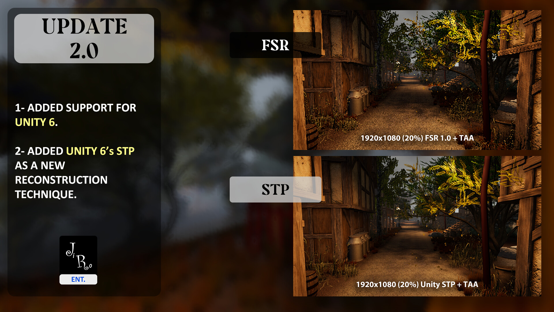 [RELEASED] Dynamic Resolution 2 for HDRP and URP - Community Showcases - Unity Discussions