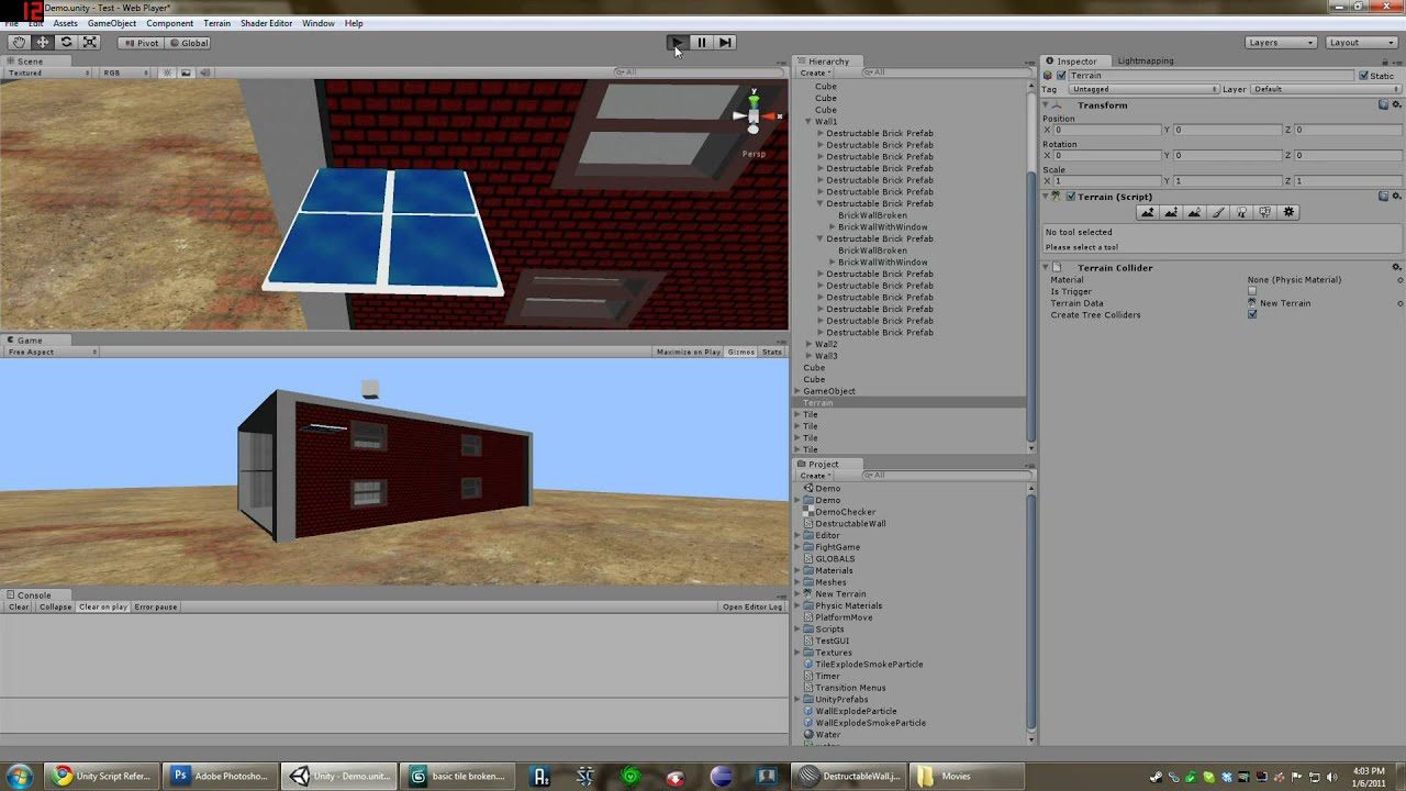 Proof of concept: Destructible objects - Community Showcases - Unity ...