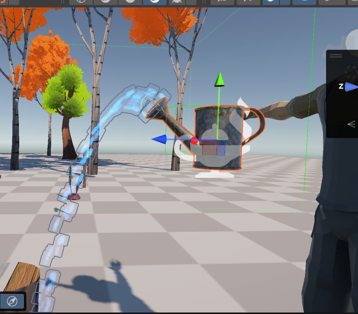 VFX Water flowing / showerhead particle effect - Unity Engine - Unity Discussions