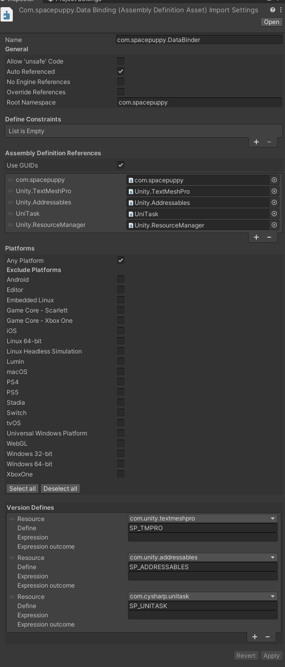 Asmdef With Subfolders Unity Engine Unity Discussions