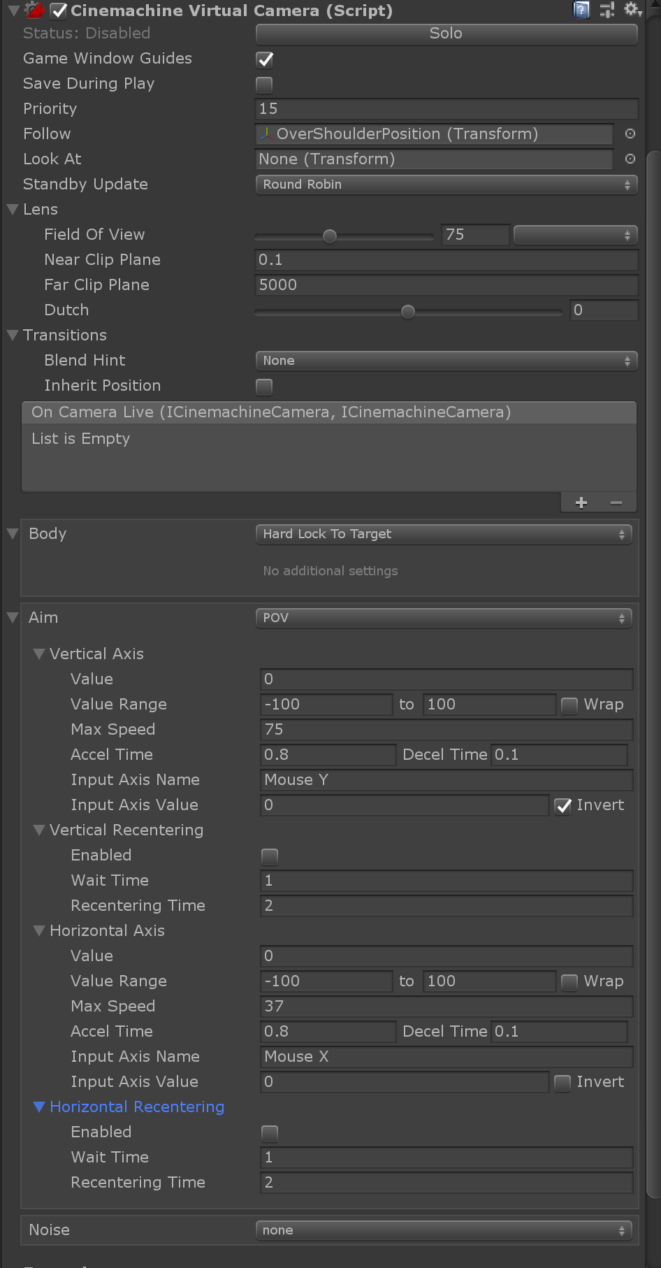 Initial viewing direction of POV camera - Unity Engine - Unity Discussions