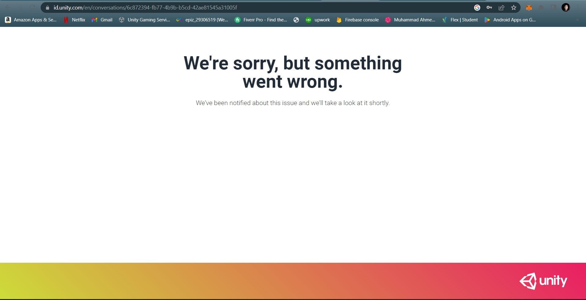 Unable To Login To Unity Id Unity Engine Unity Discussions