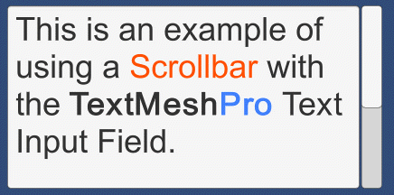 Multi Line Input Field with Scrollbar - Unity Engine - Unity Discussions
