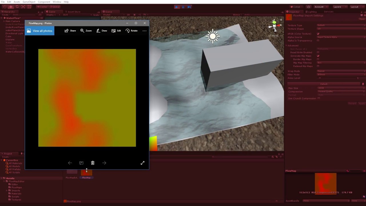 Water Flowmap Editor in Engine - Community Showcases - Unity Discussions