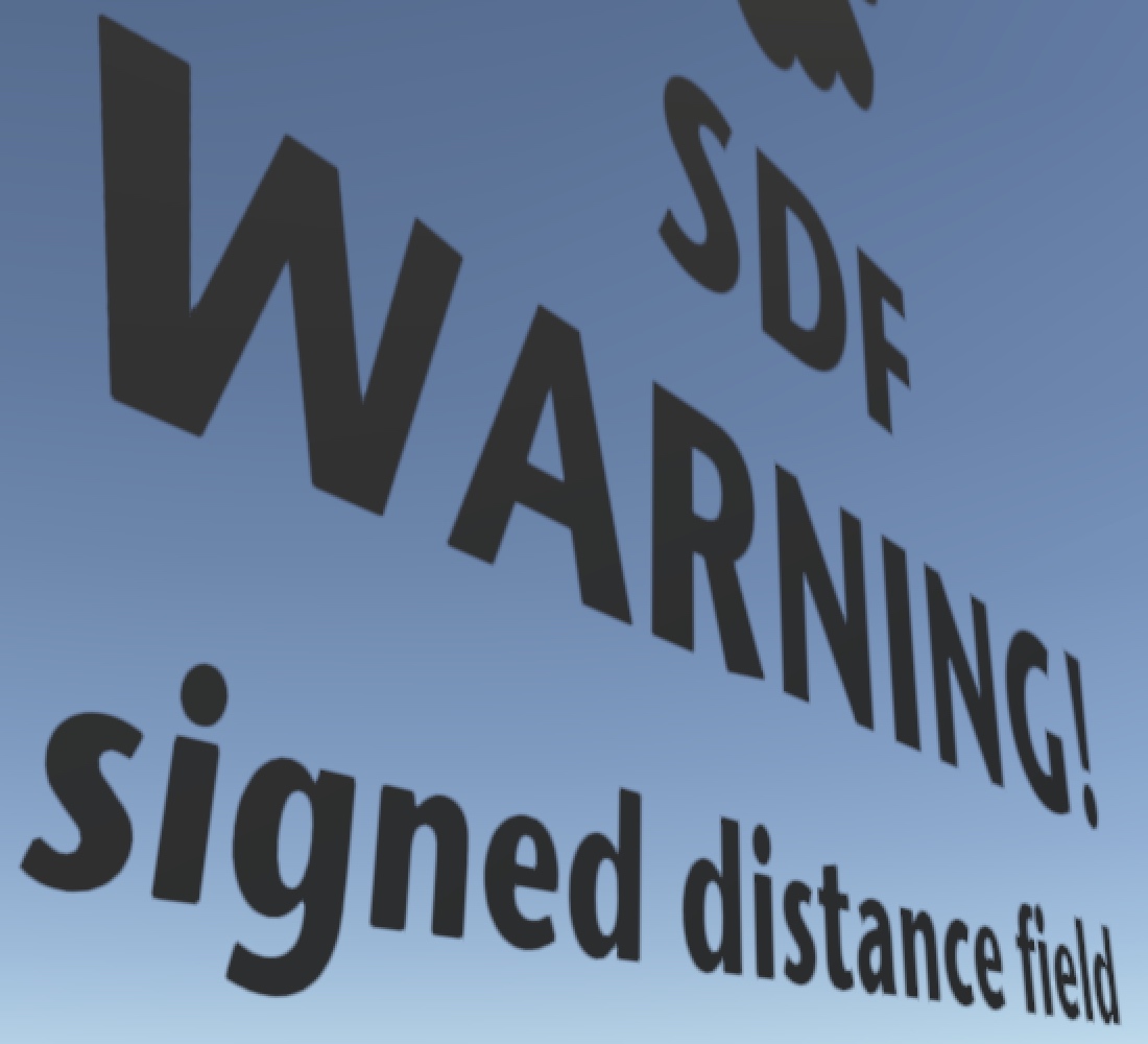 SDF Toolkit - Now Released - Community Showcases - Unity Discussions