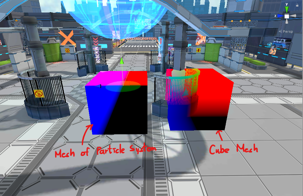 Can Decal Shader Use Particle Mesh Unity Engine Unity Discussions