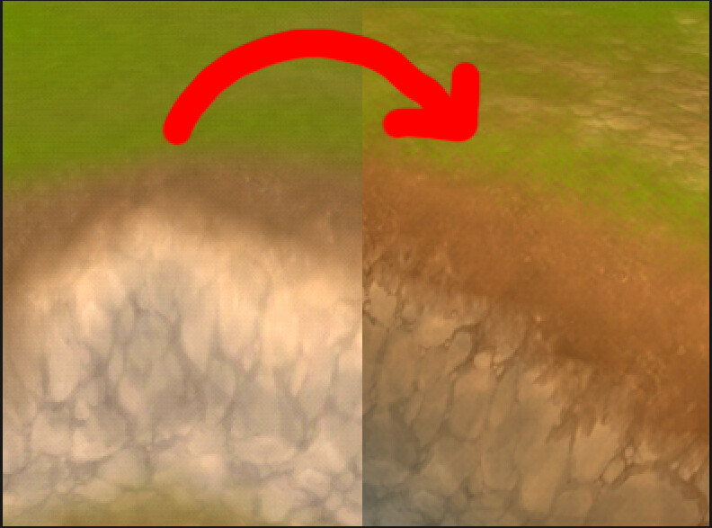 Anyone know how to achieve better layer blending in shader graphs using ...