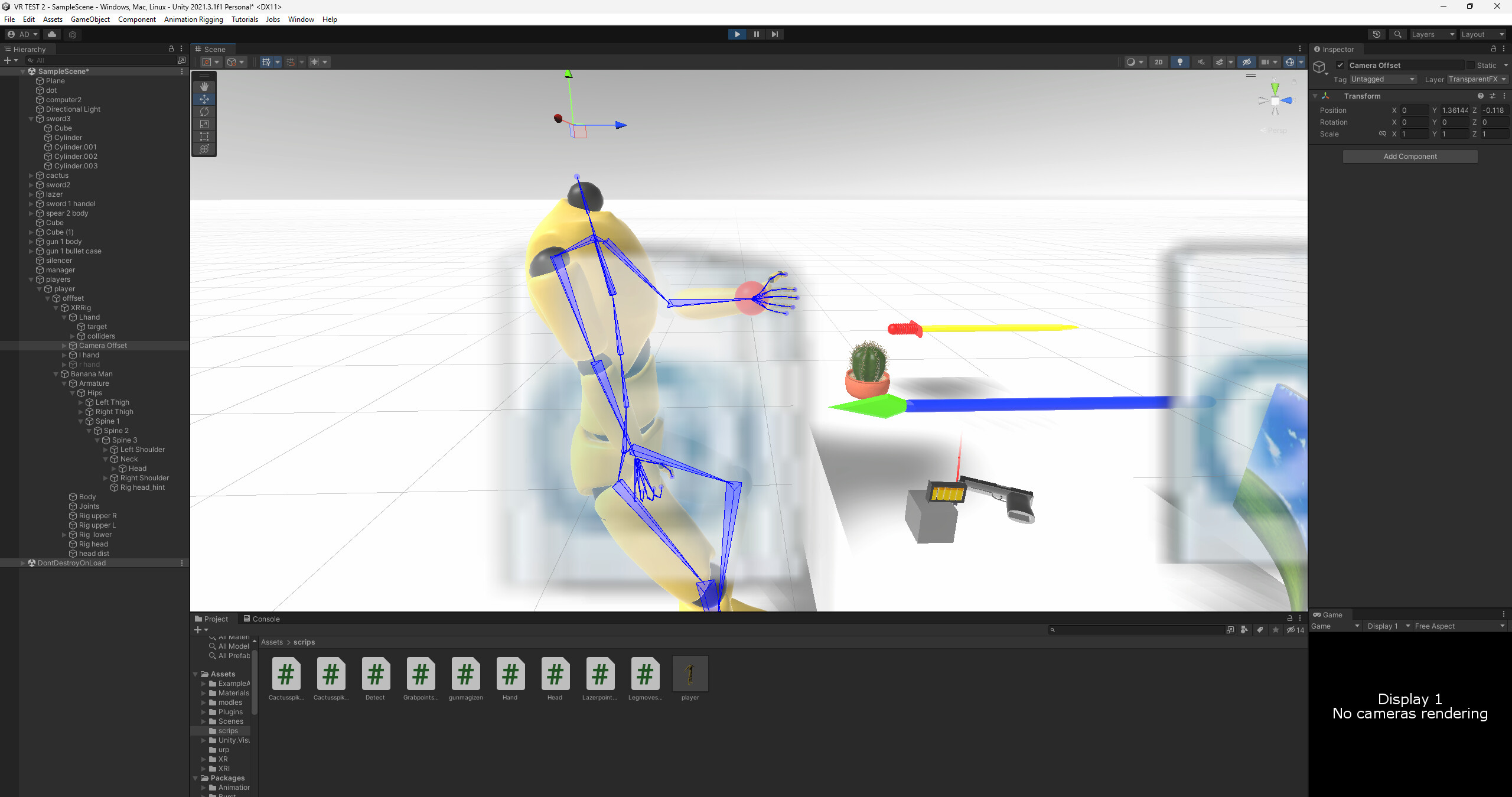 IK constrain offset - Unity Engine - Unity Discussions