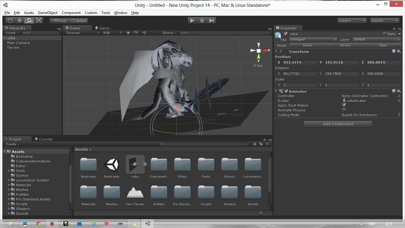 Why the Model is GRAY - Unity Engine - Unity Discussions