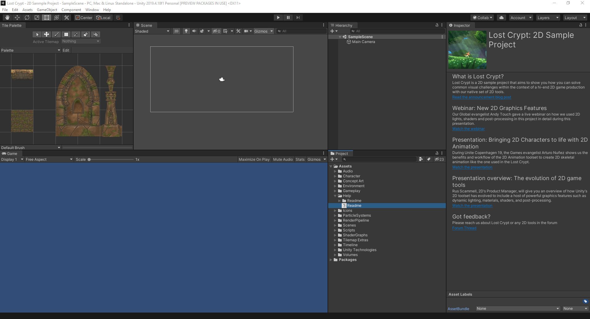 Lost Crypt error - Project shows no objects in Hierarchy. - Unity Engine - Unity Discussions