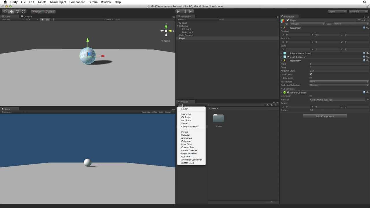 Roll-a-ball tutorial - Unity Engine - Unity Discussions