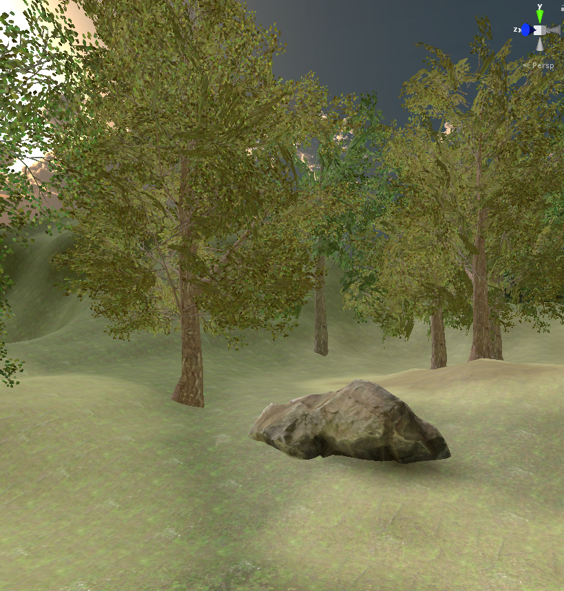 Baking Shadows From Speedtrees To Terrain Lightmap Unity Engine Unity Discussions 
