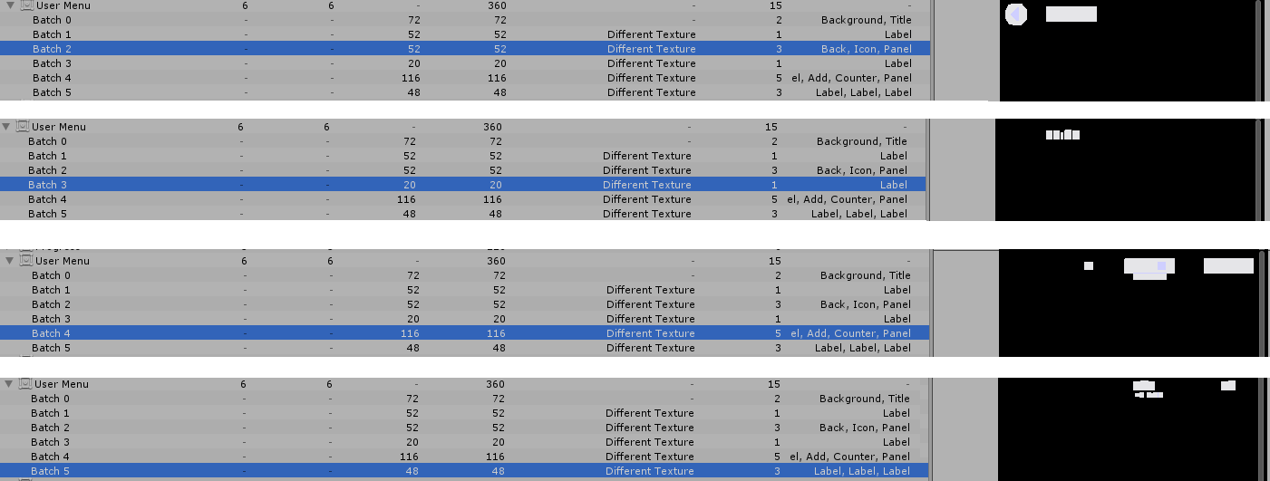 Unity does not batch UI elements on same depth of canvas tree - Unity Engine - Unity Discussions