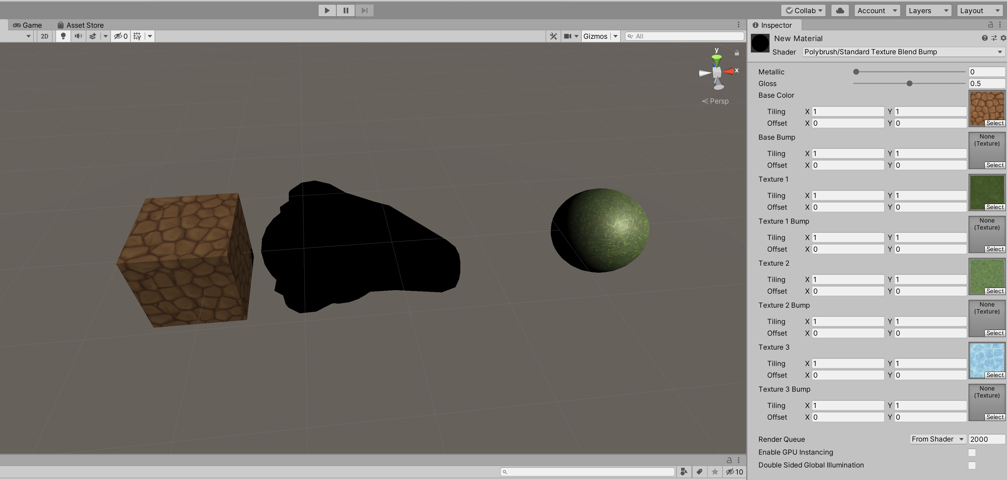 polybrush issue -black mesh - Unity Engine - Unity Discussions