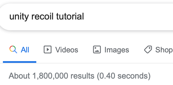 How to add recoil to 2d shot - Unity Engine - Unity Discussions