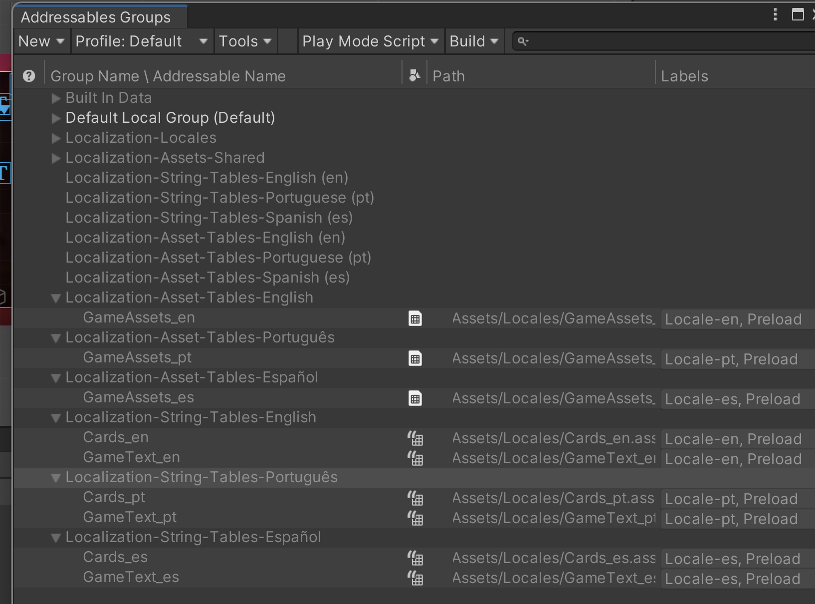 Safely rename localization-asset-tables? - Unity Engine - Unity Discussions Safely rename localization-asset-tables? - Unity Engine - Unity Discussions