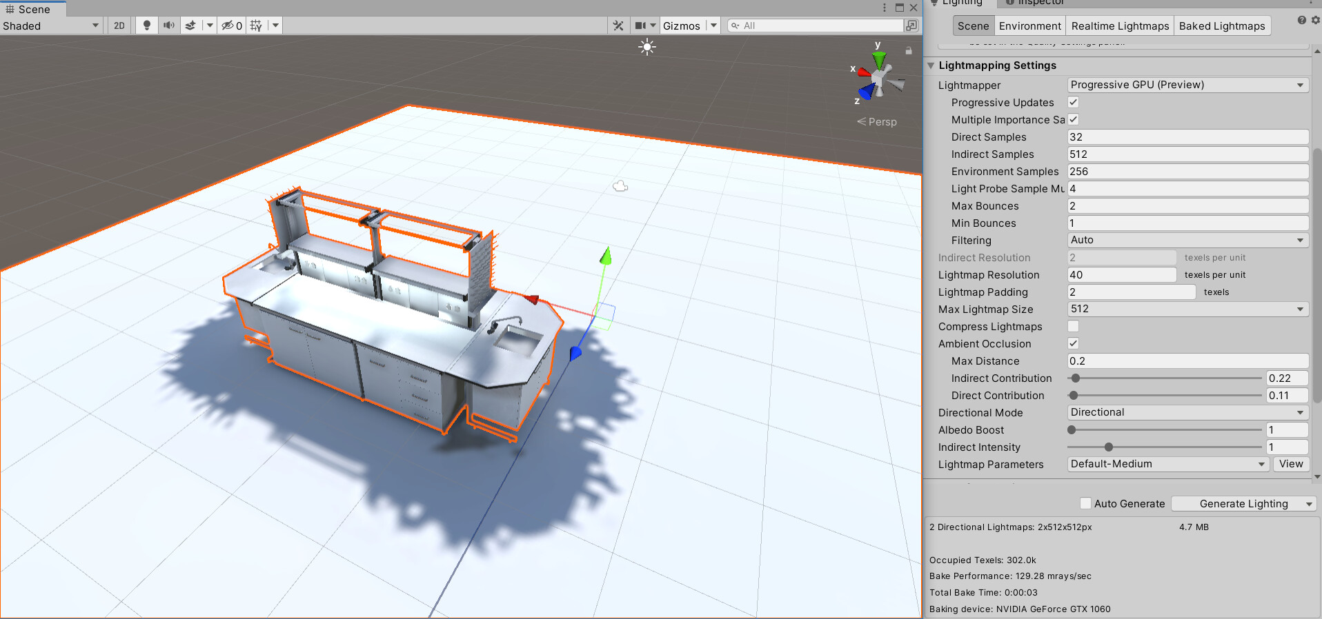 Horrible effect while baking lightmaps in Unity. Shadow doesn't match the model - Unity Engine ...