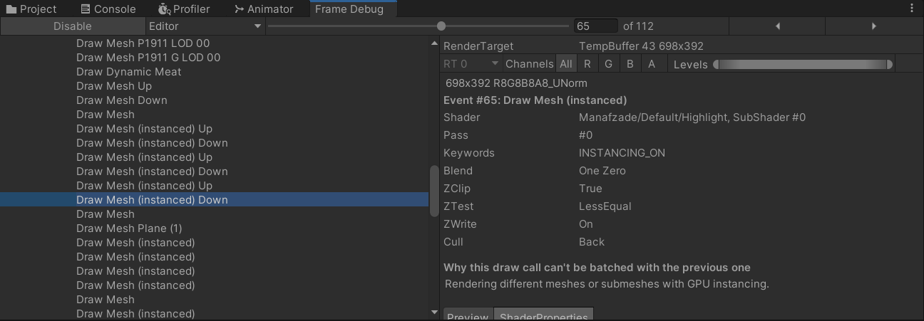 Should we untick static batch when using GPU instancing - Unity Engine - Unity Discussions