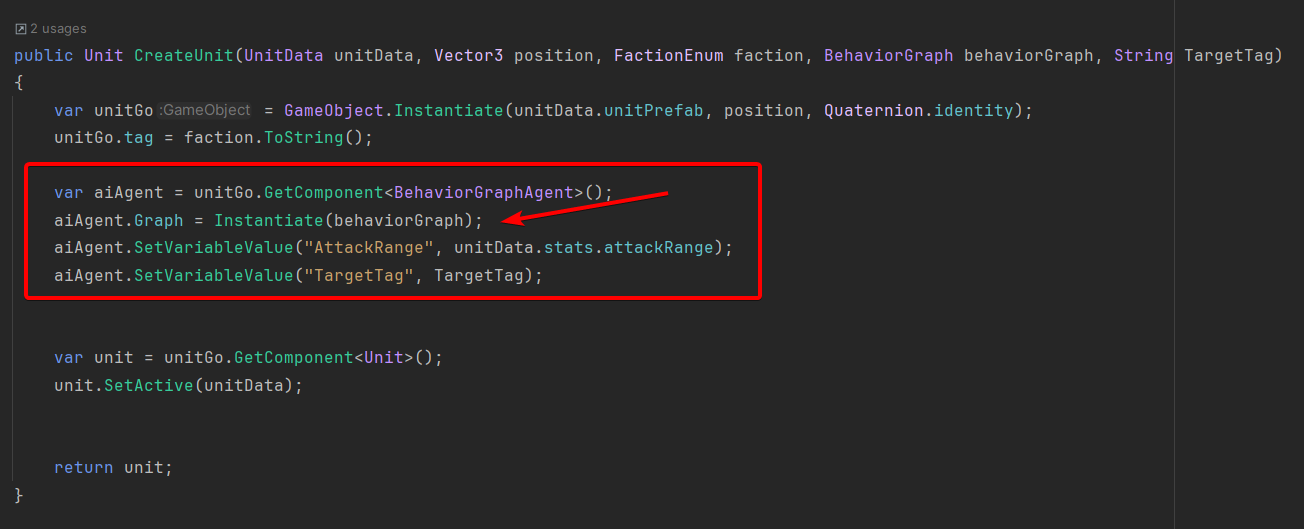 How to Set Unique Behavior Graph Variables for Each BehaviorAgent ...