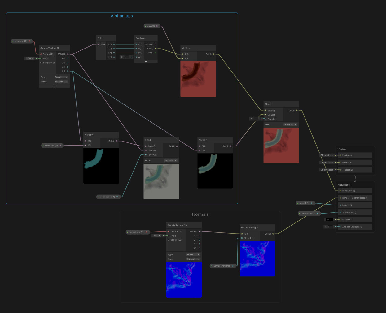 Adding an Alpha Map to avoid applying coloring to the entire basemap - Unity Engine - Unity ...