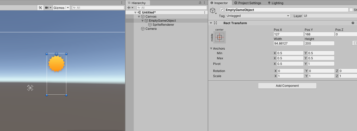 drag the pivot point without moving image - Unity Engine - Unity Discussions