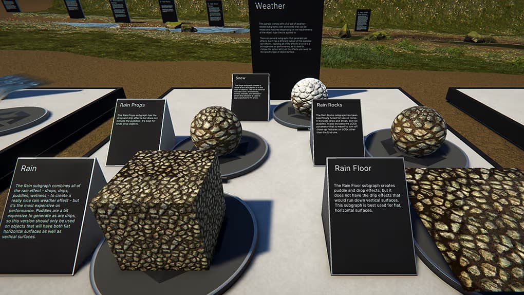 Rain Drips not visible in Unity URP sample shader in built exe - Unity ...