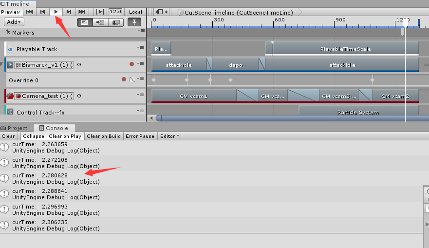 Timeline sigal and deltatime only support play mode,can not support drag the time handle ...