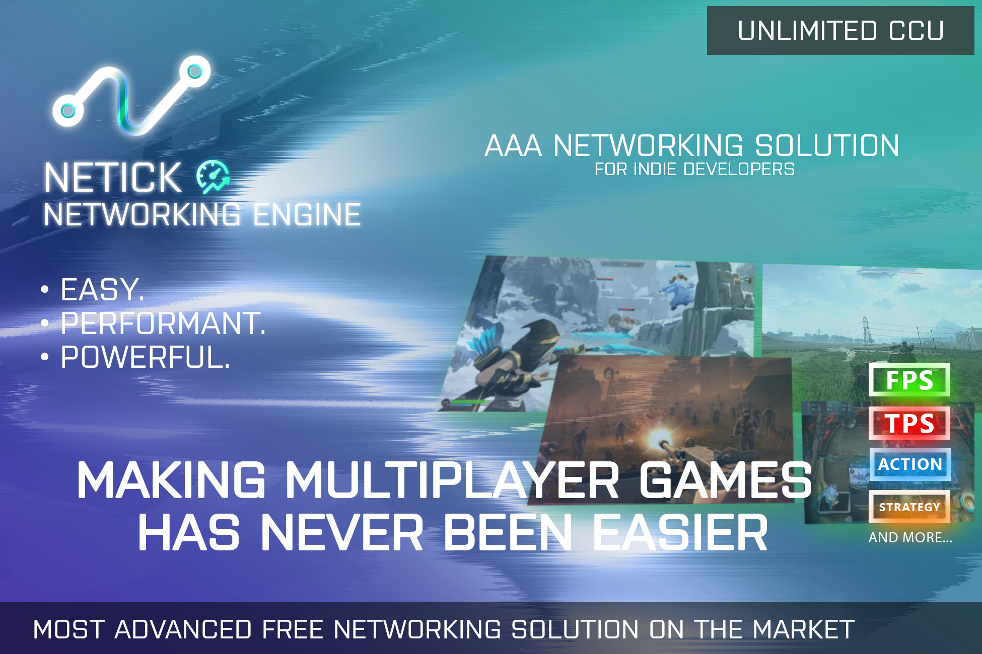Netick is now FREE! Most advanced free networking solution for Unity! - Community Showcases ...