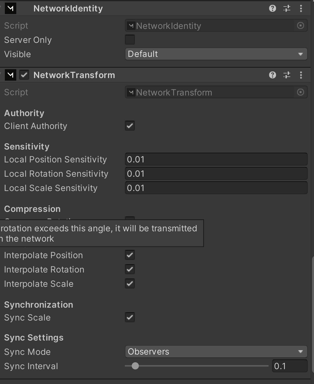 Mirror: Bullet with physics not moving another player object ...