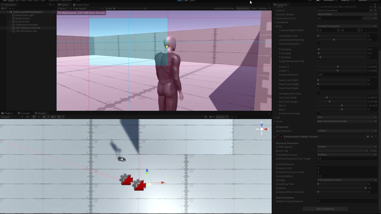 CinemachineVirtualCamera Damping and Smoothing not working - Unity Engine - Unity Discussions