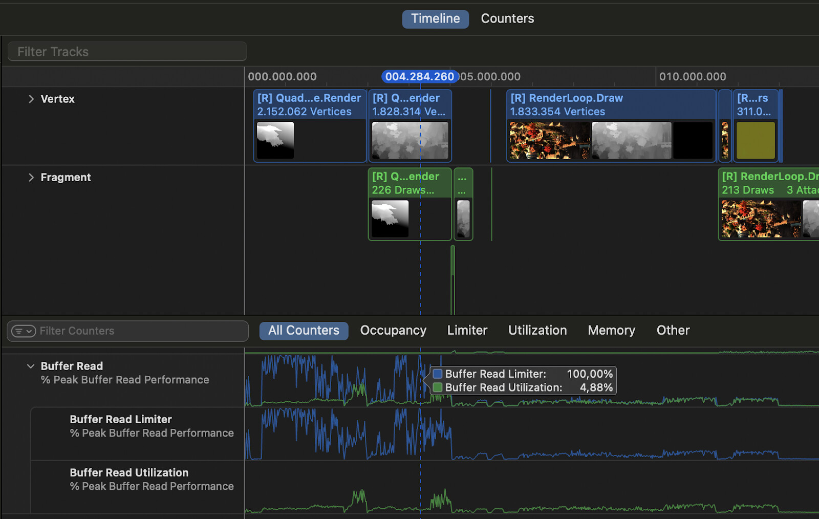 Identifying GPU bottlenecks with Metal frame capture - Technical Articles - Unity Discussions