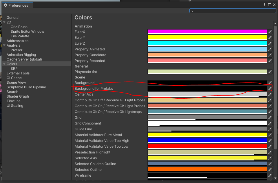 change preview window background colour? - Unity Engine - Unity Discussions