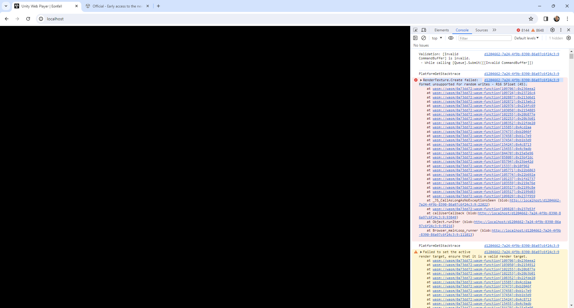 Early Access To The New Webgpu Backend Page 9 Unity Engine Unity Discussions 2309