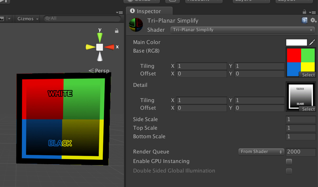 Textured Diffuse with a Triplanar repeating detail. - Unity Engine - Unity Discussions