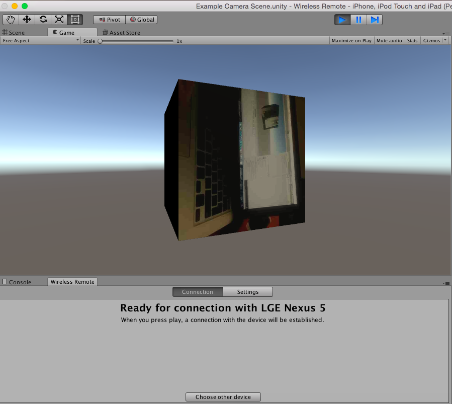 [released] Wireless Remote For Unity 5 - Community Showcases - Unity ...