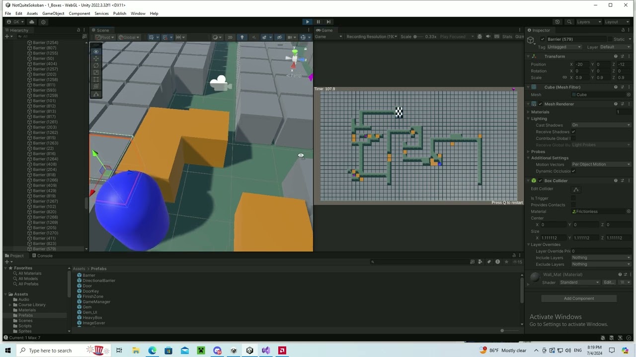 Objects with box colliders not interacting as expected - Unity Engine - Unity Discussions