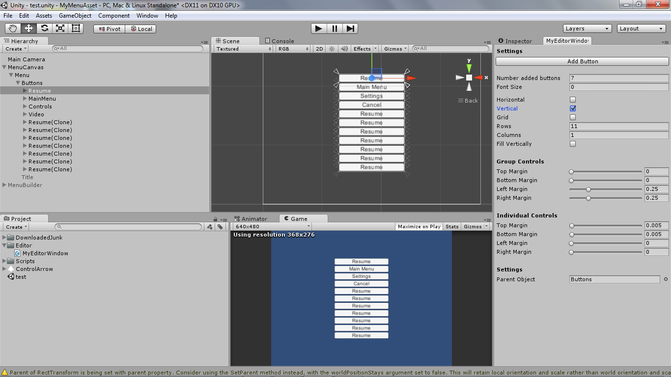UI Array Manager - Editor Extension - Community Showcases - Unity ...