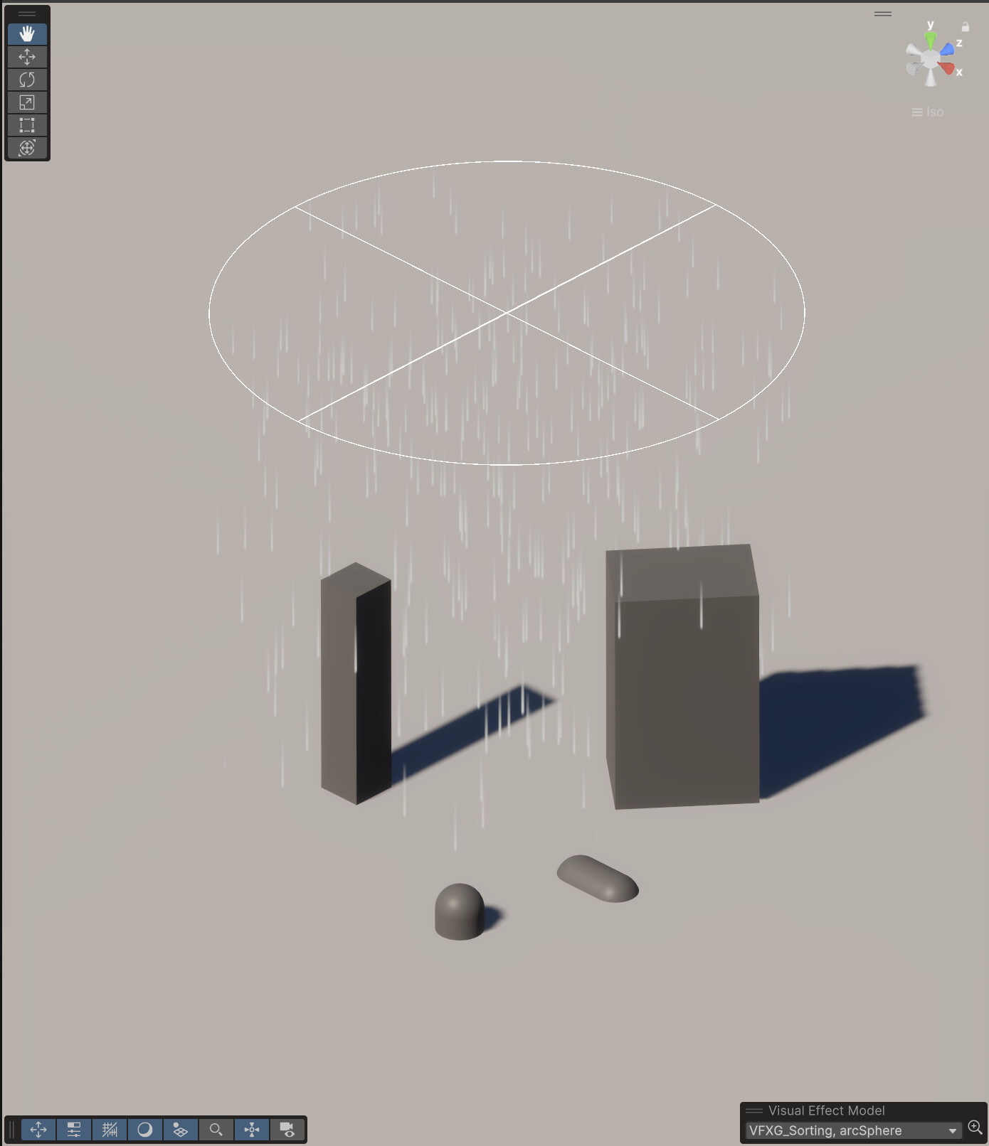 How do i set a particle in the VFXGraph to "Orient: Along Velocity" AND "Orient: Face Camera ...