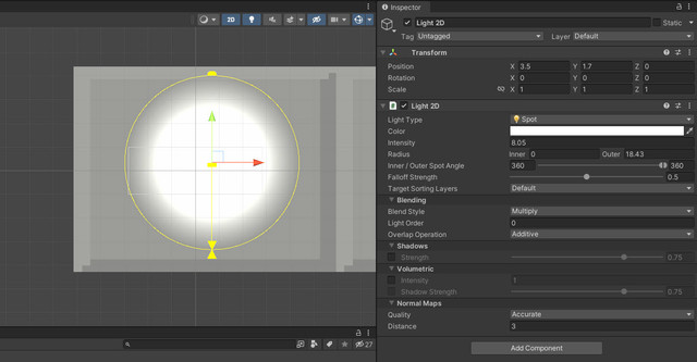 2D URP12 - Strange light behavior with normal mapping Unity 2021.3.4f1 ...