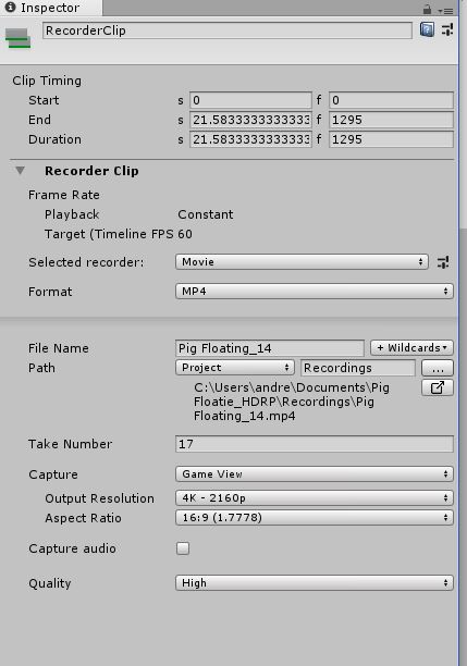 Can't export clips out of the Timeline. - Unity Engine - Unity Discussions