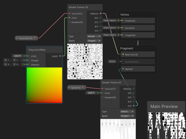 How can i make this scrolling effect but on a sprite? - Unity Engine - Unity Discussions