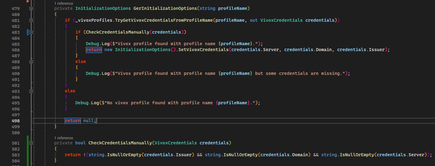 Getting Null Reference Exception When Trying To Use Settokenprovider Api Unity Services