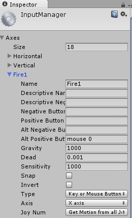 "Input Button fire1 is not setup" - Unity Engine - Unity Discussions