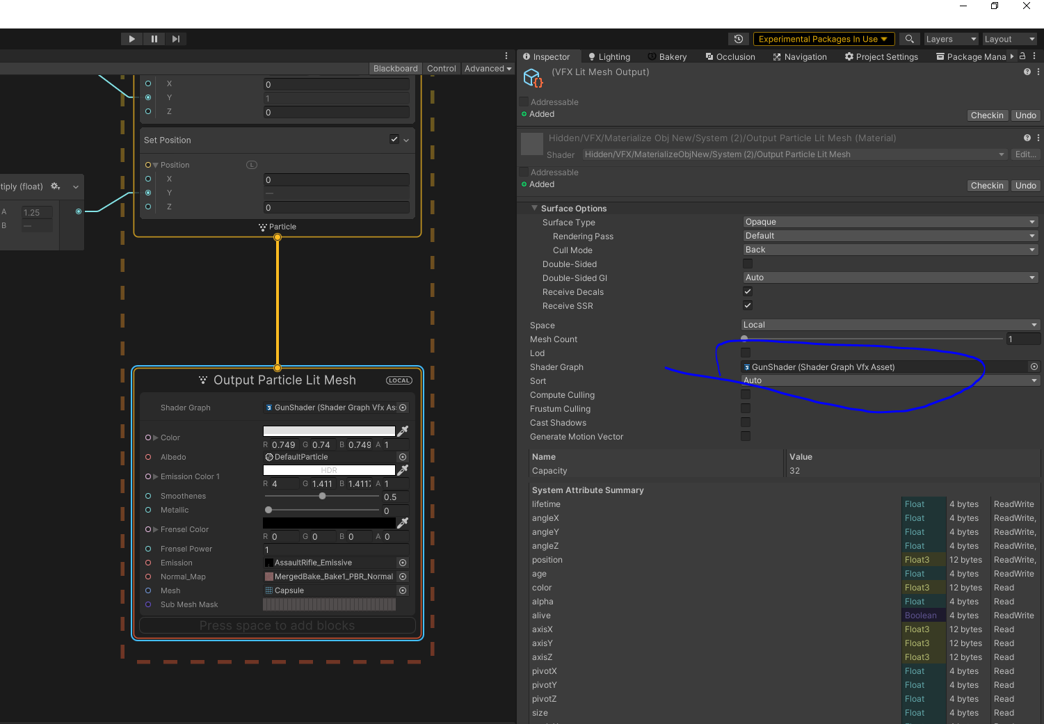 Shader Errors On Creating A Visual Effects Graph Unity Engine Unity 5673