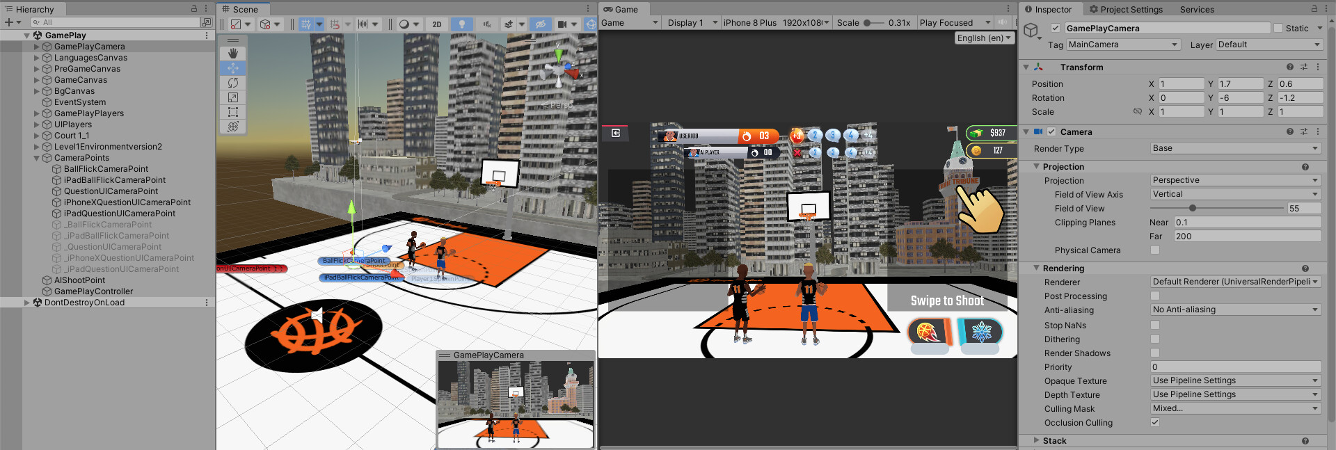 Environment Not Looking Straight When We View through Camera - Unity ...