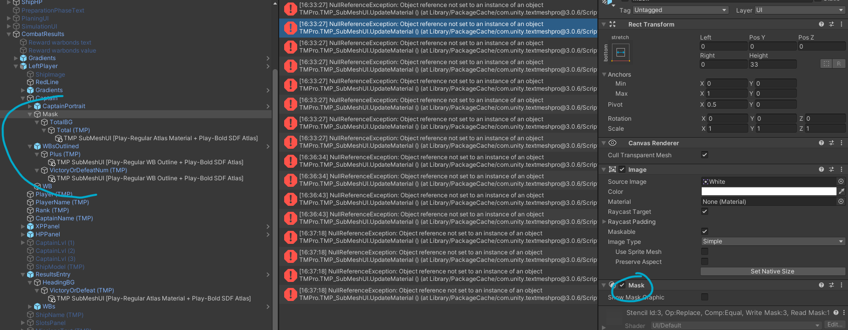 TMPro SubMeshUI Error when changing scenes - Page 2 - Unity Engine - Unity Discussions