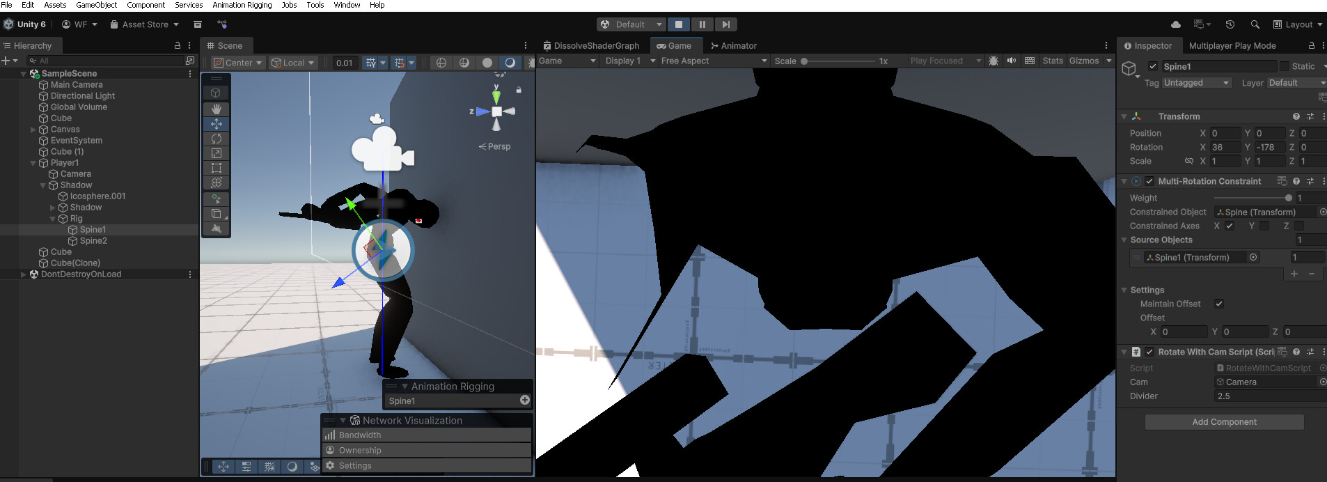 Multi-Rotation constraint issue - Unity Engine - Unity Discussions